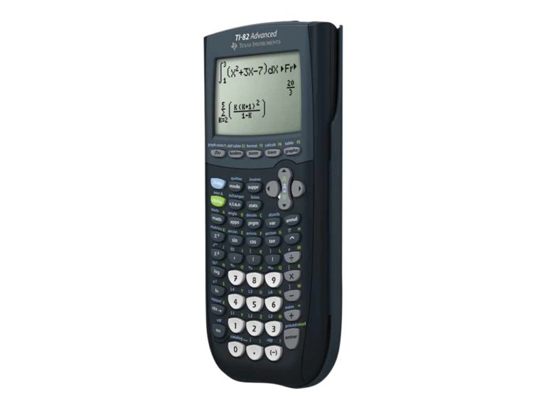 Calculatrice Texas Instrument TI 82 Advanced – Test et avis | Le ...