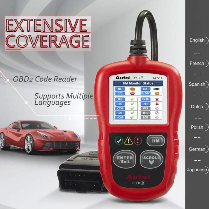Autel AL 319 valise diagnostic auto – Test et avis | Le Meilleur Avis