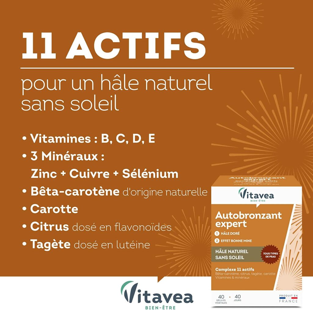 Autobronzant Vitavea – Test et avis | Le Meilleur Avis