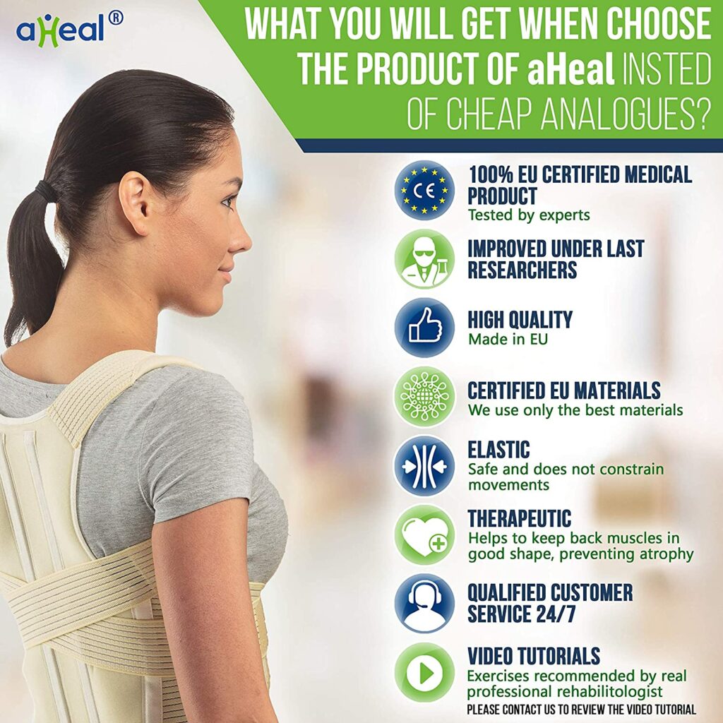 Correcteur de posture aHeal – Test et avis | Le Meilleur Avis